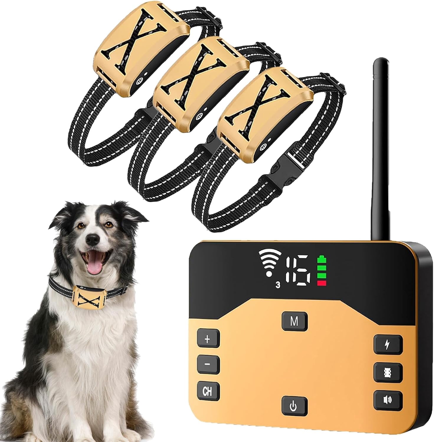 Wireless Dog Fence, Electric Pet Containment System for Dogs and Pets ...