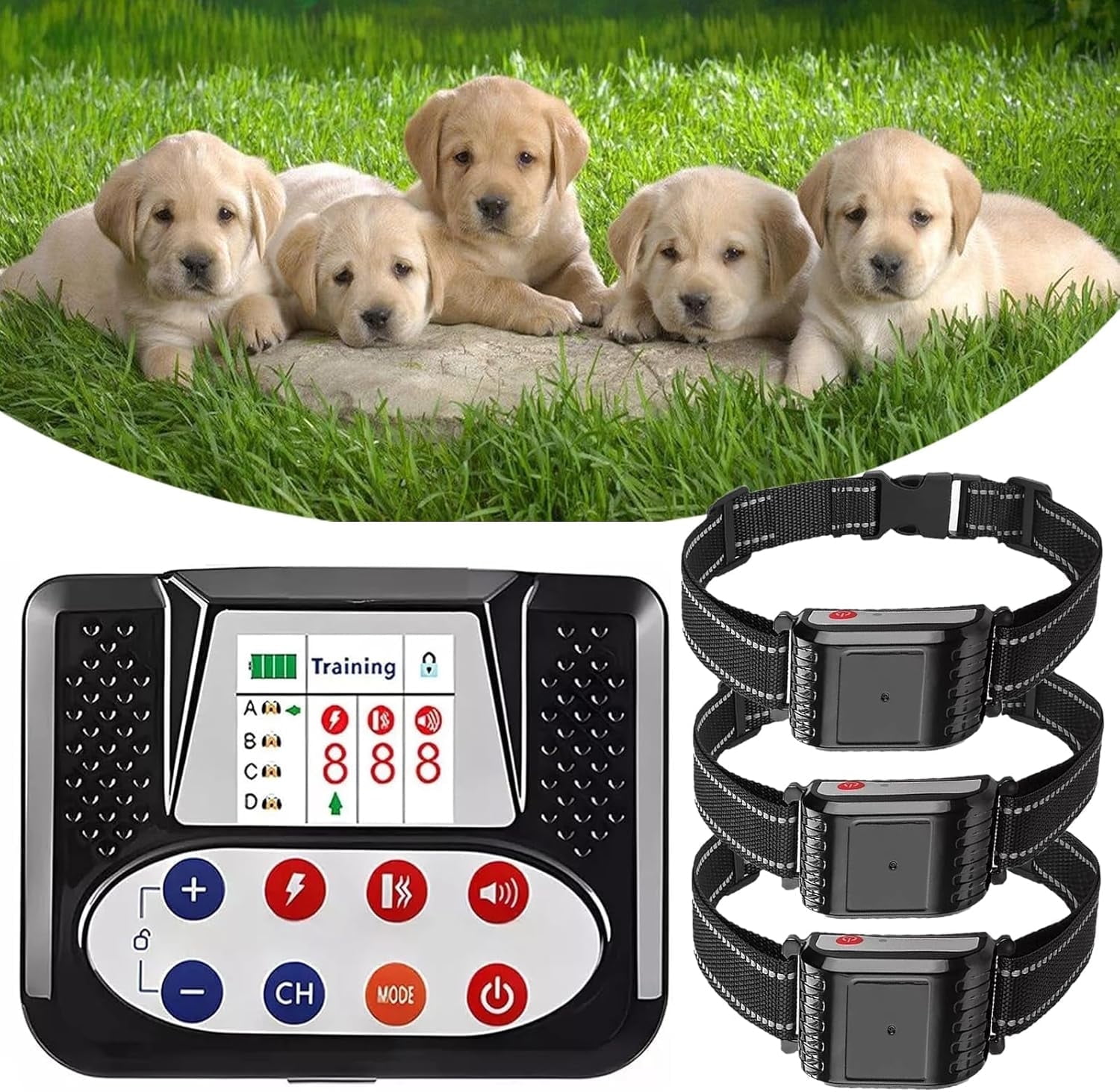 Wireless Dog Fence, Electric Pets Dog Boundary Containment System ...