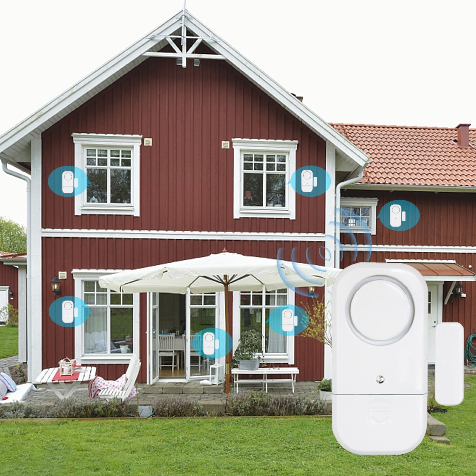 Wireless Door And Window Security Alarm, Household Door Magnetic Alarm ...