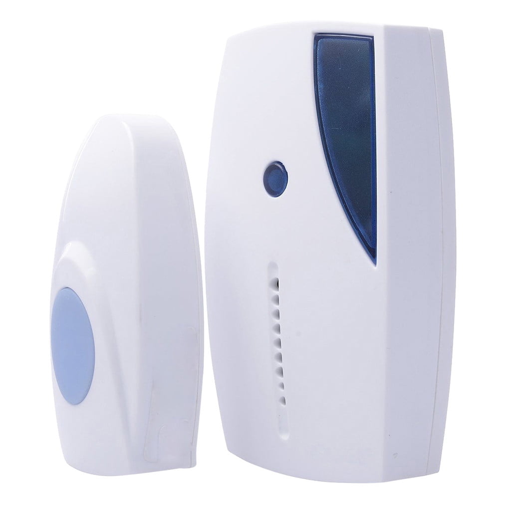 Wireless Door Bell,Mini Doorbell Chime Operating at 100m with 36 ...