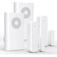 Wireless Door Chime, Door Open Sensor Alarm When Entry Business/Office ...