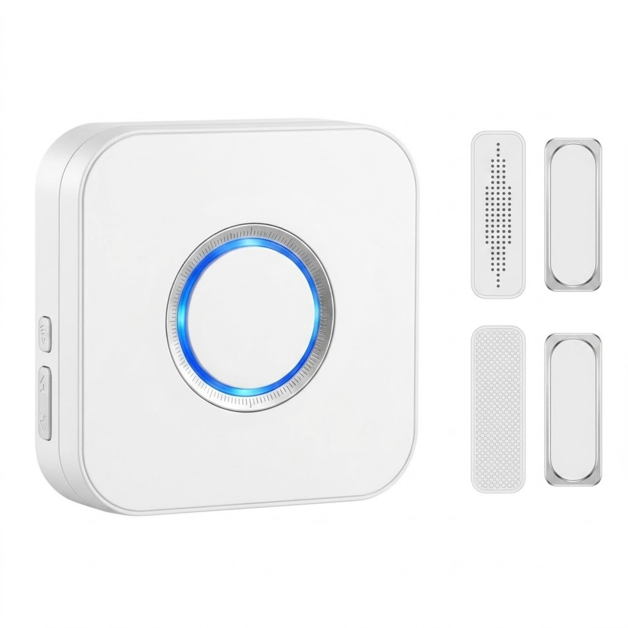 Wireless Door Open Alert Chime, 656ft Range Contact Sensor Alarm with ...