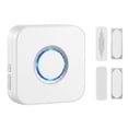 Wireless Door Open Alert Chime, 656ft Range Contact Sensor Alarm with ...