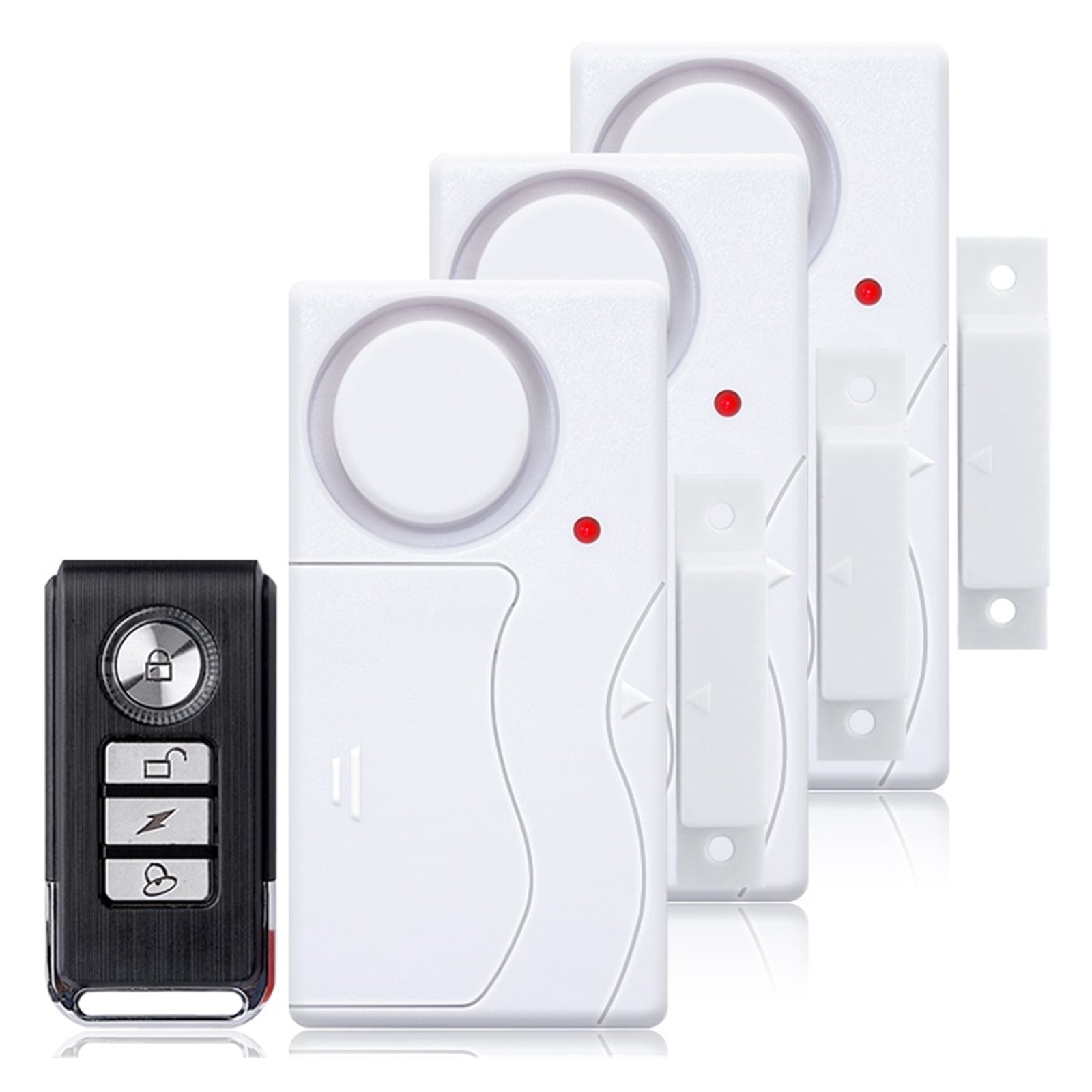 Wireless Door Window Open Closed ABS Remote Control Door Sensor Alarm ...