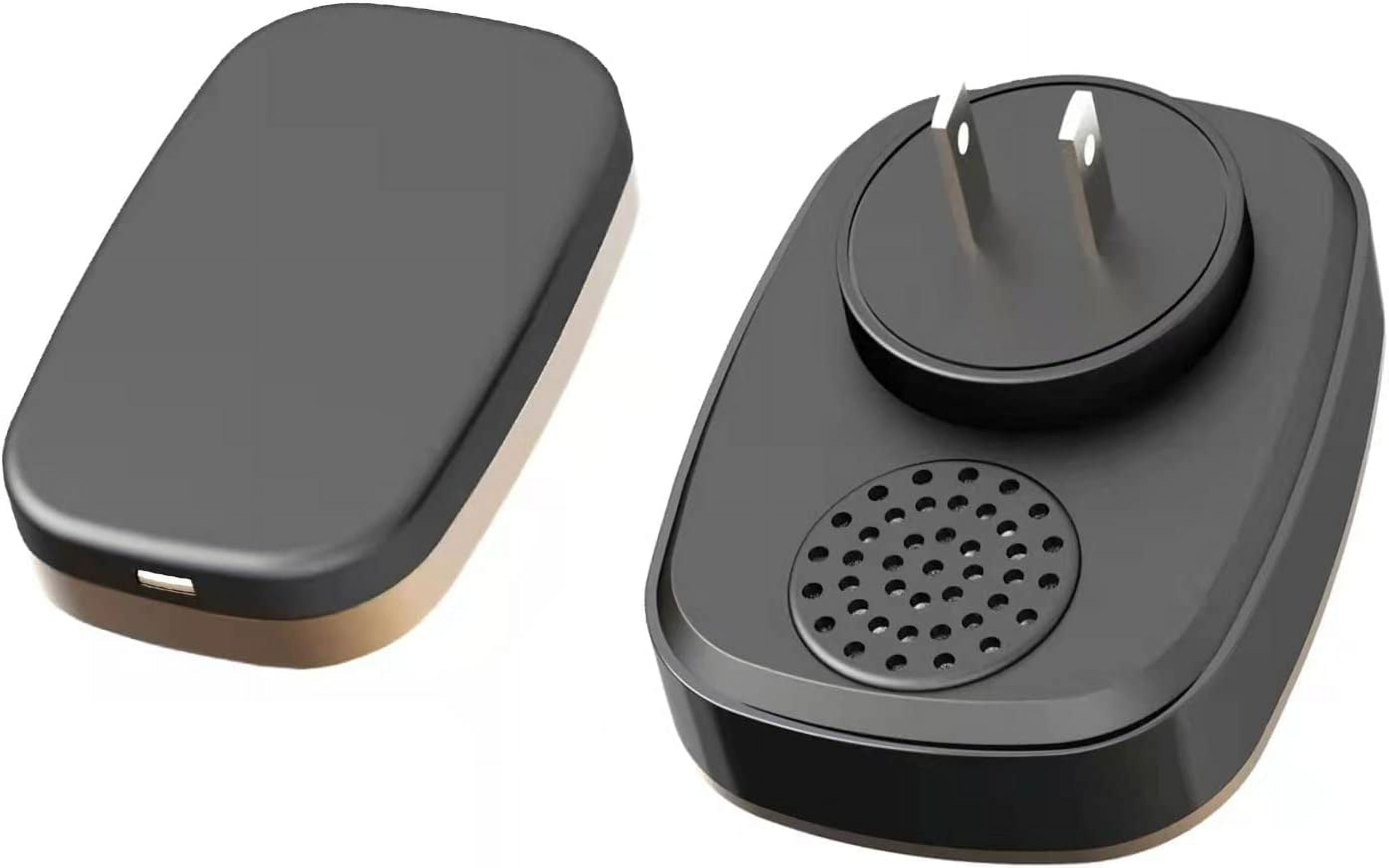 Wireless Doorbell, 1,000ft Range Loud Enough with 5 Volume Levels and ...