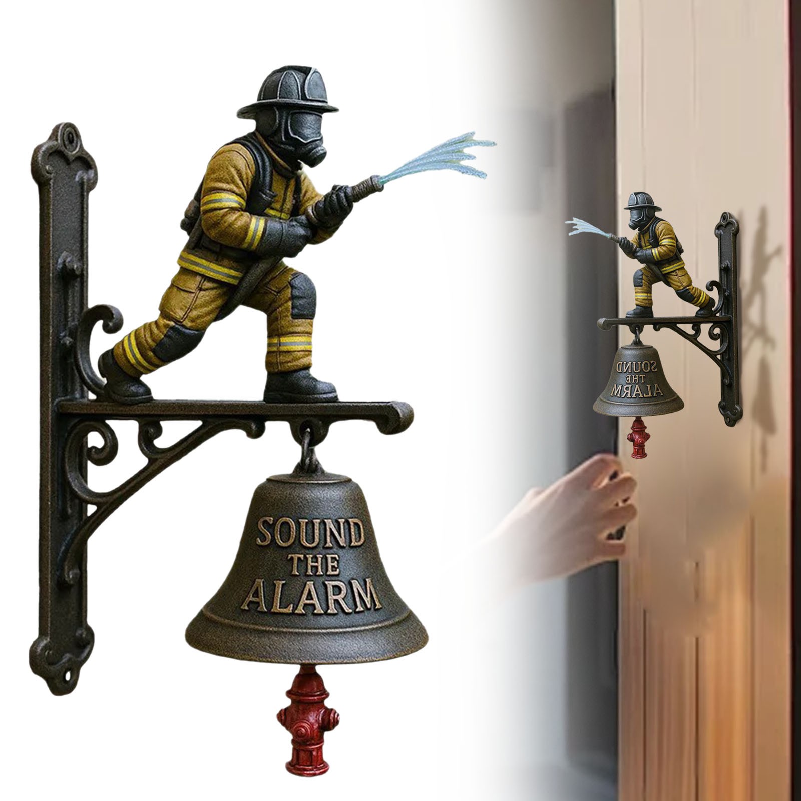 Wireless Doorbell, Door Bell, Doorbell, Tribute to Firefighters ...