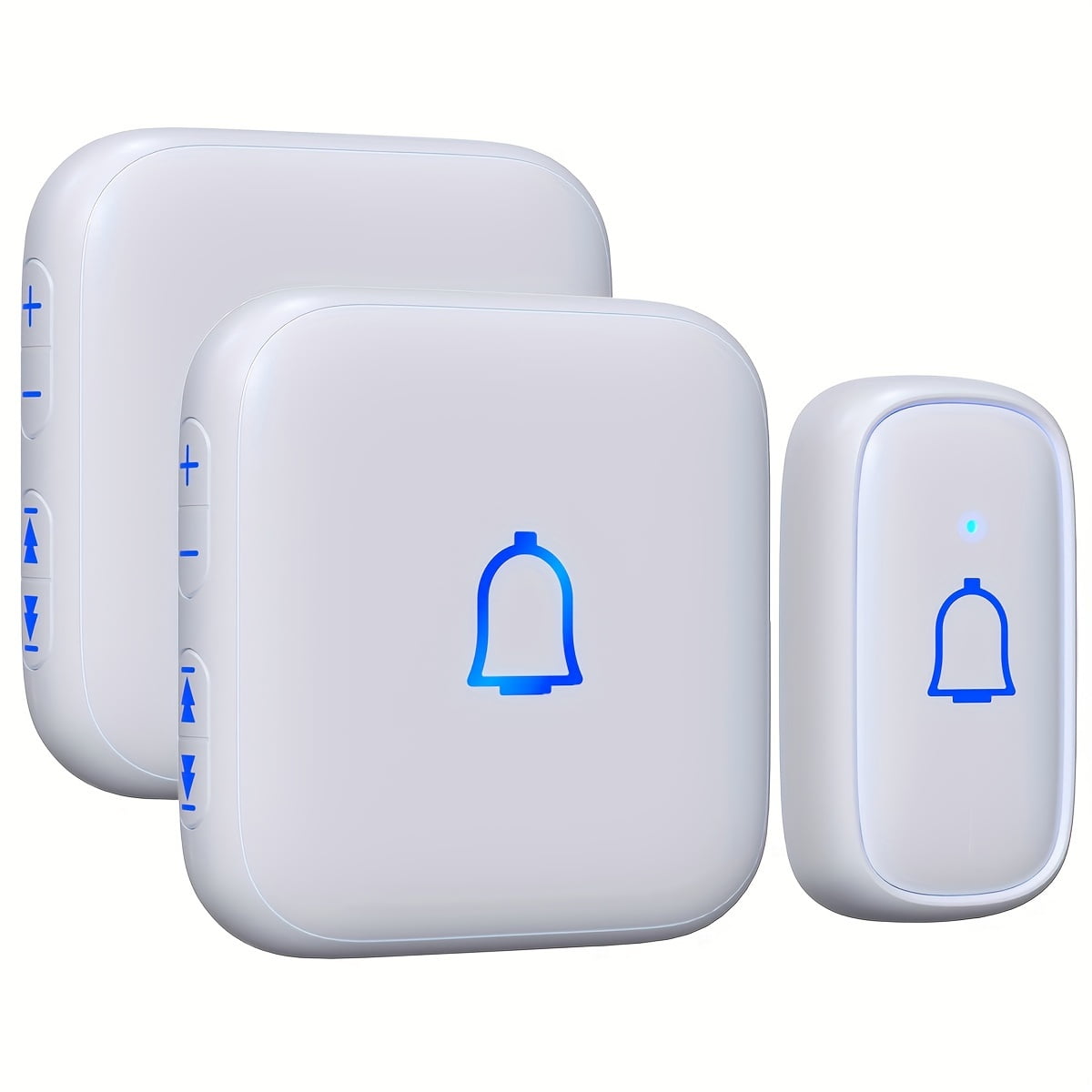 Wireless Doorbell High Quality 115dB with 56 Chimes Door Bell Ringer ...