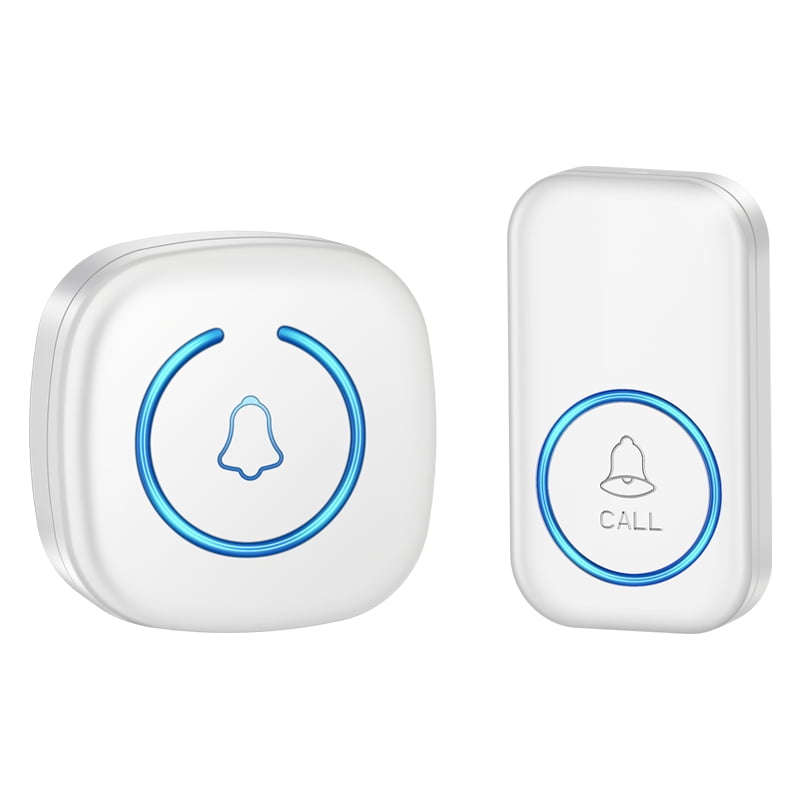 Wireless Doorbell Intelligent Welcome Door Bell 300M/984 FT Remote 60 ...