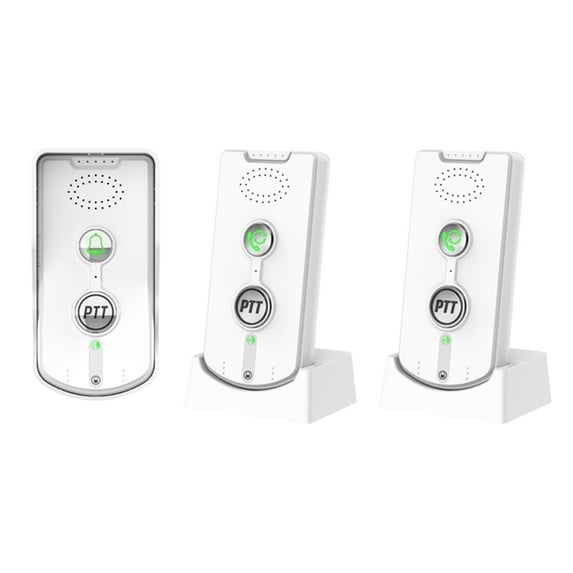 Wireless Doorbell Intercom Rechargeable 1000m/3280ft Long Distance ...