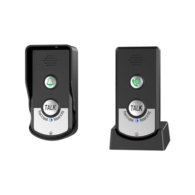 Wireless Doorbell Intercom Rechargeable Smart Intercom Doorbells for ...