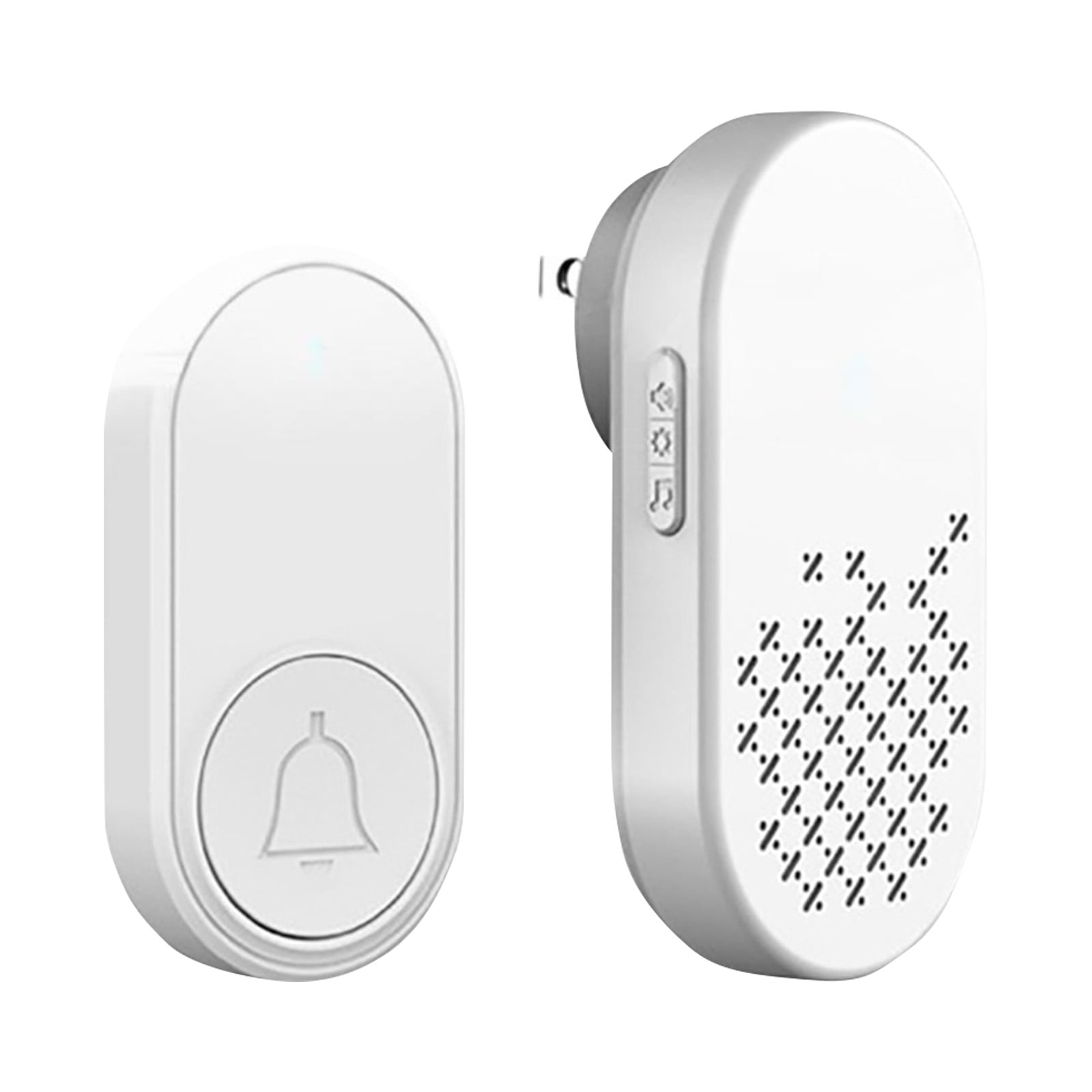 Wireless Doorbell Kit With 1000 Ft Range Easy To Install 4 Adjustable ...