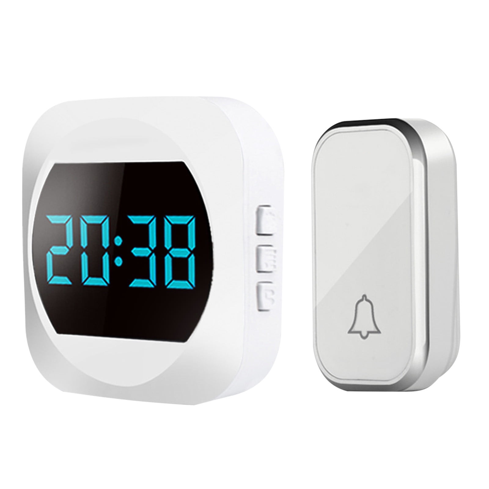 Wireless Doorbell Self-Generating Doorbell Clock Integrated Wireless ...