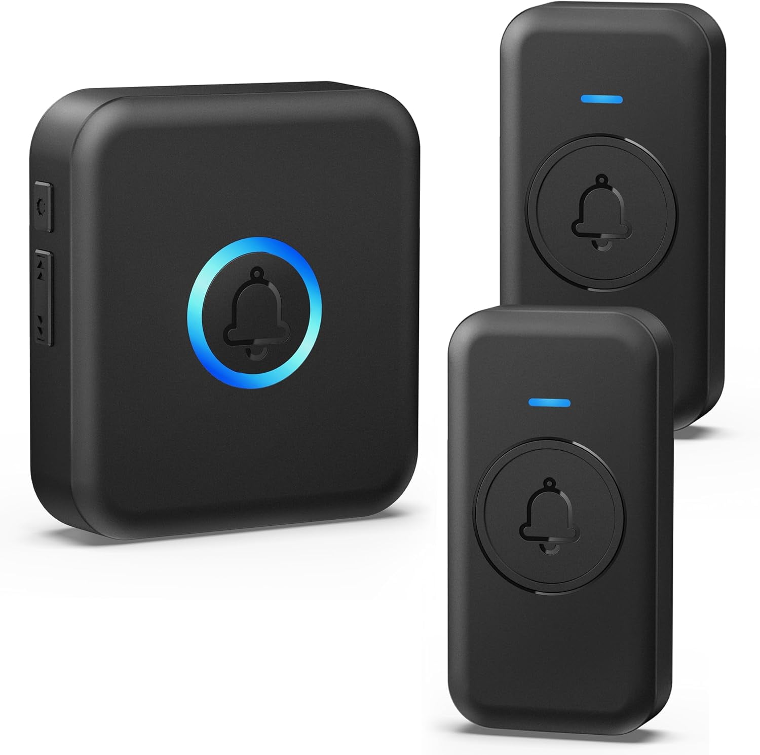Wireless Doorbell, Waterproof Door Bell with 60 Chimes, 5 Volume Levels ...