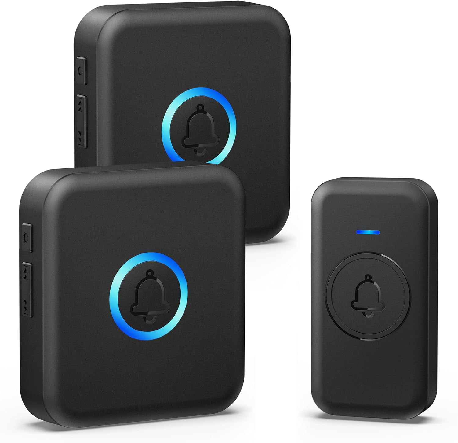 Wireless Doorbell, Waterproof Door Bell with 60 Chimes, 5 Volume Levels ...