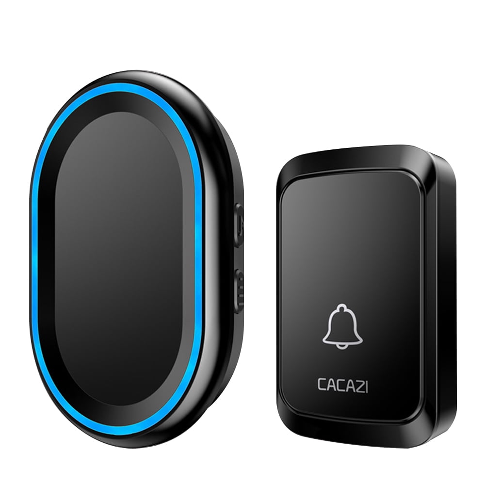 Wireless Doorbell, Waterproof Door bell Chime Operating at Over 1000 ...