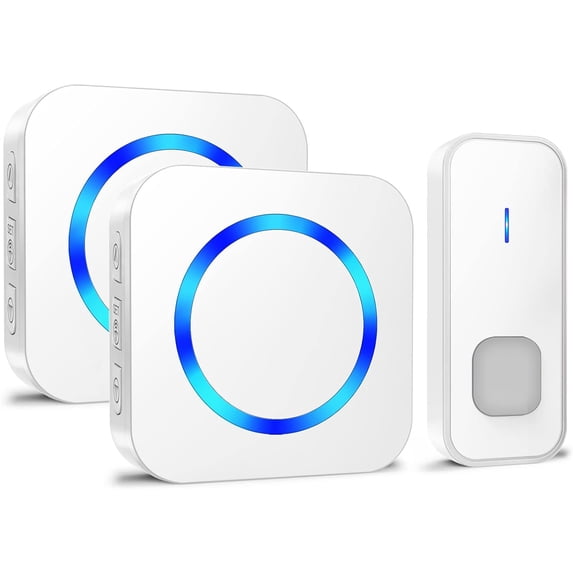 Wireless Doorbell, Waterproof, Easy installation -1300ft Range 55 ...
