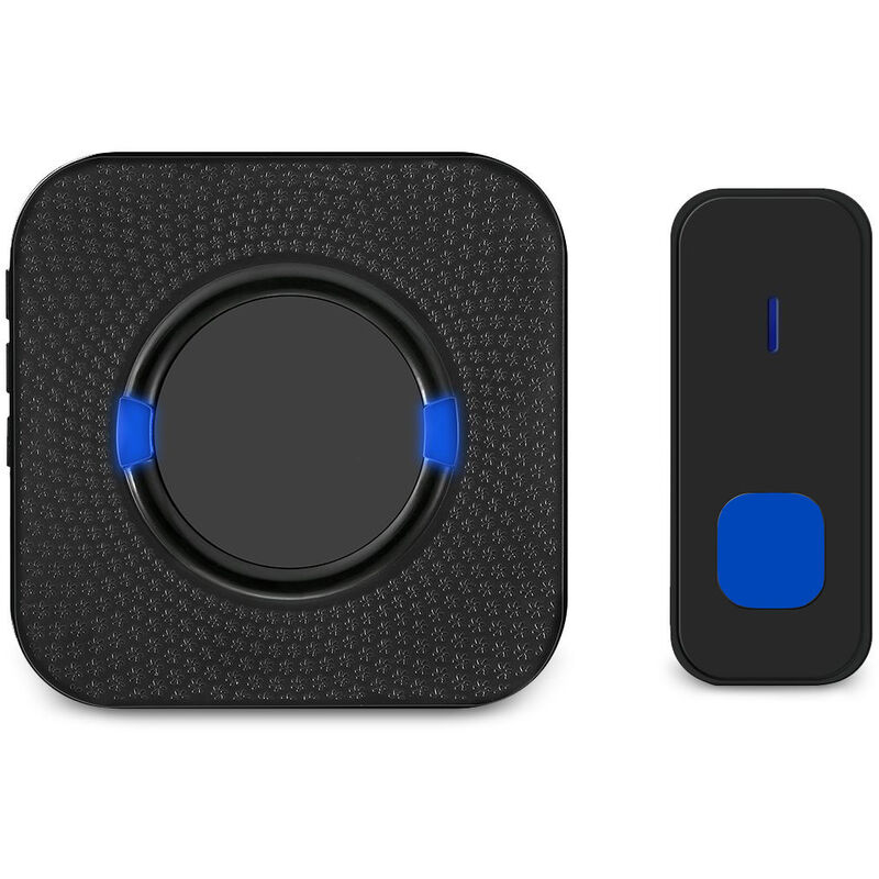 Wireless Doorbells, 55 Melodies 5-Level Volume and, IP55 Waterproof ...