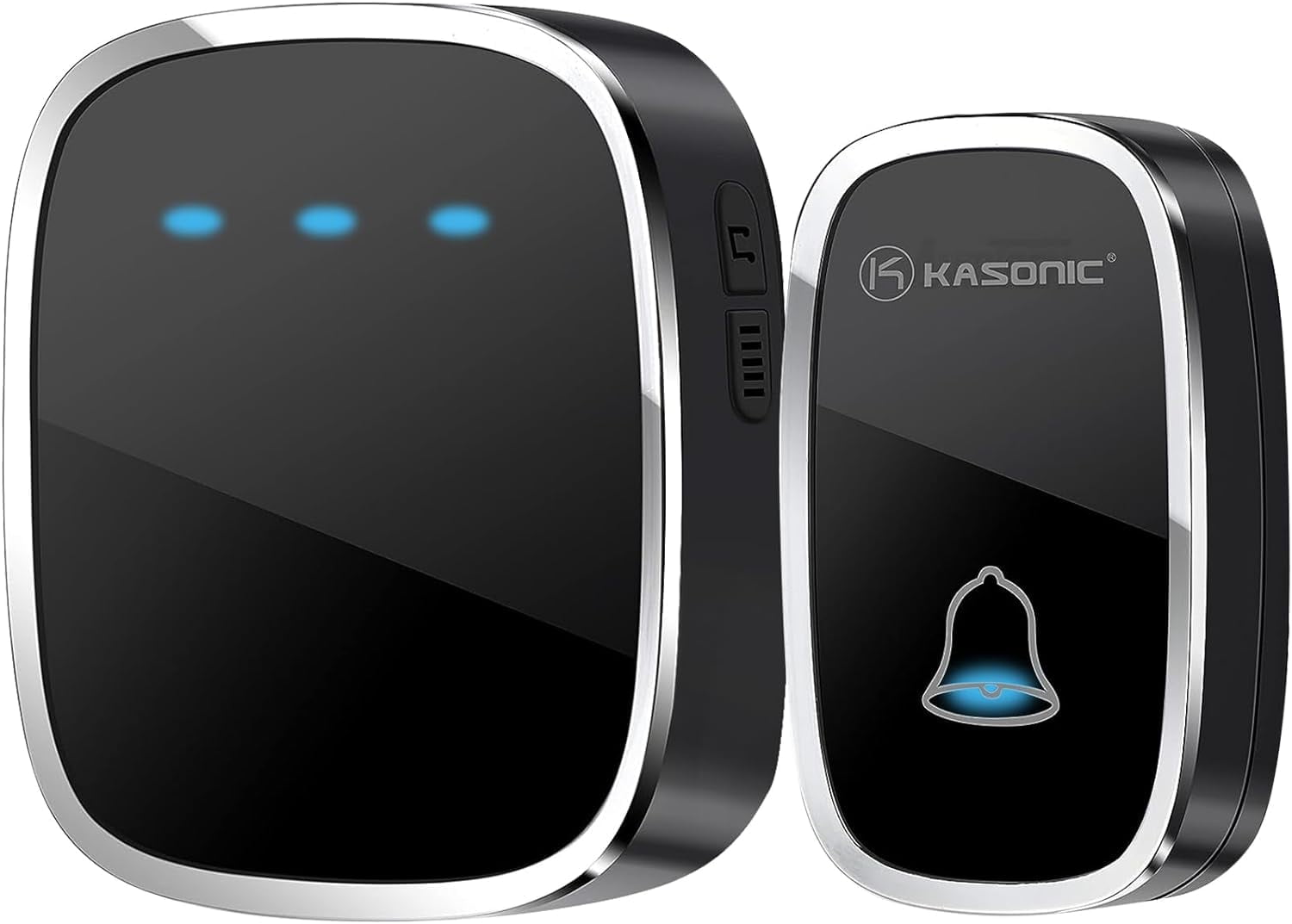 Wireless Doorbells for Home, Adjustable Volume with 36 Chimes, 1000Ft ...