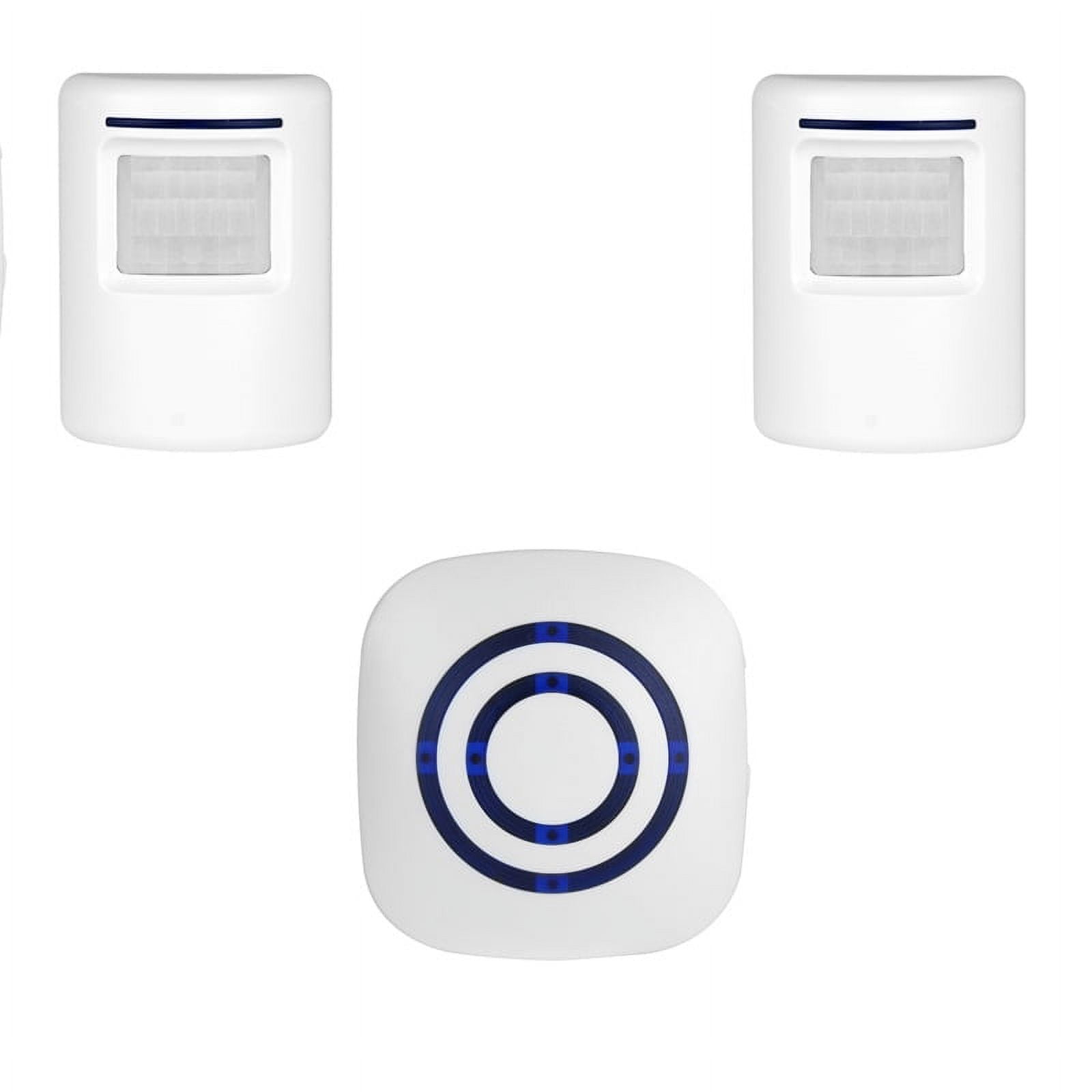 Wireless Driveway Alarm Motion Sensor Alert 2 Sensor 1 Receiver
