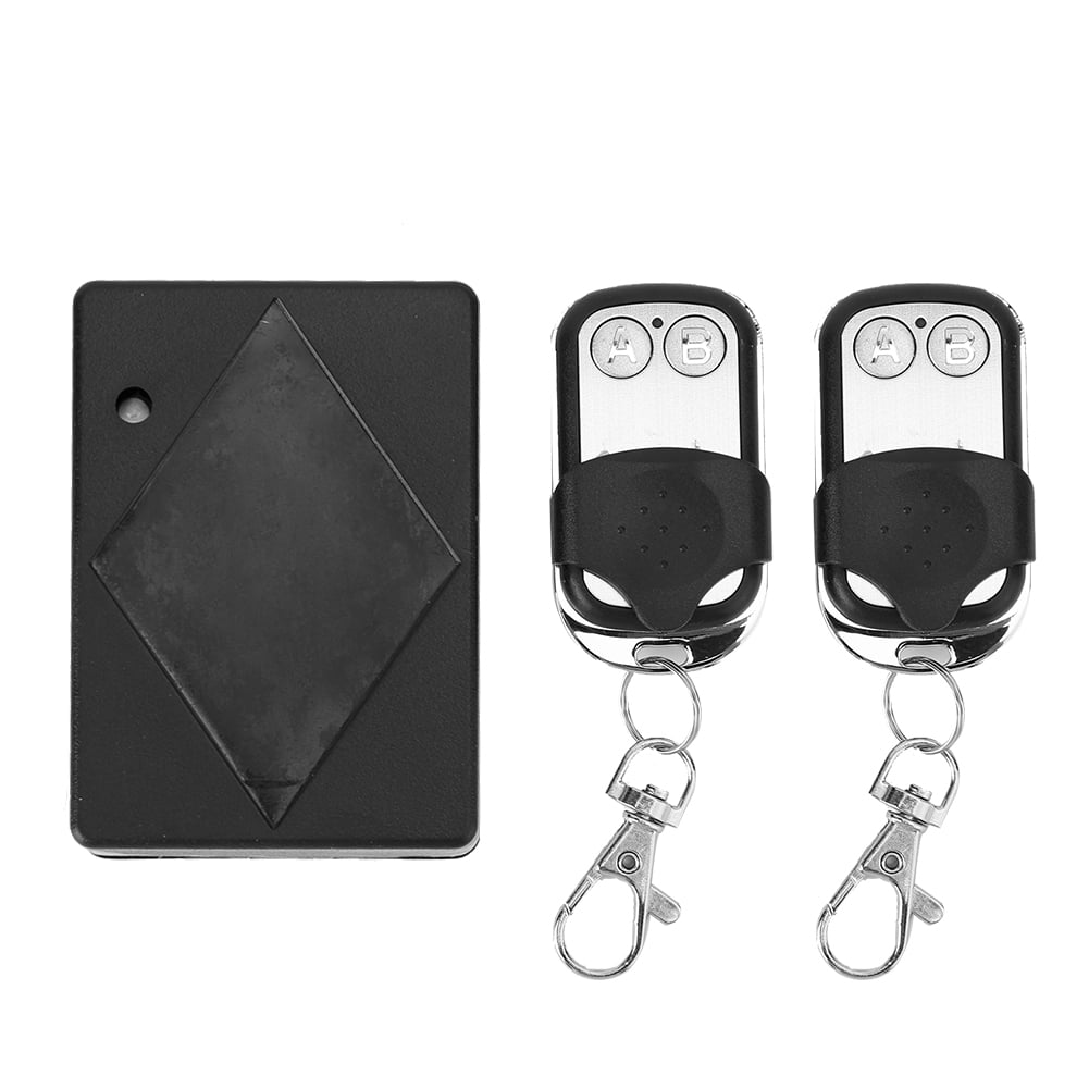 Wireless Dual-Channel Remote Control Switch Kit for Door Access ...