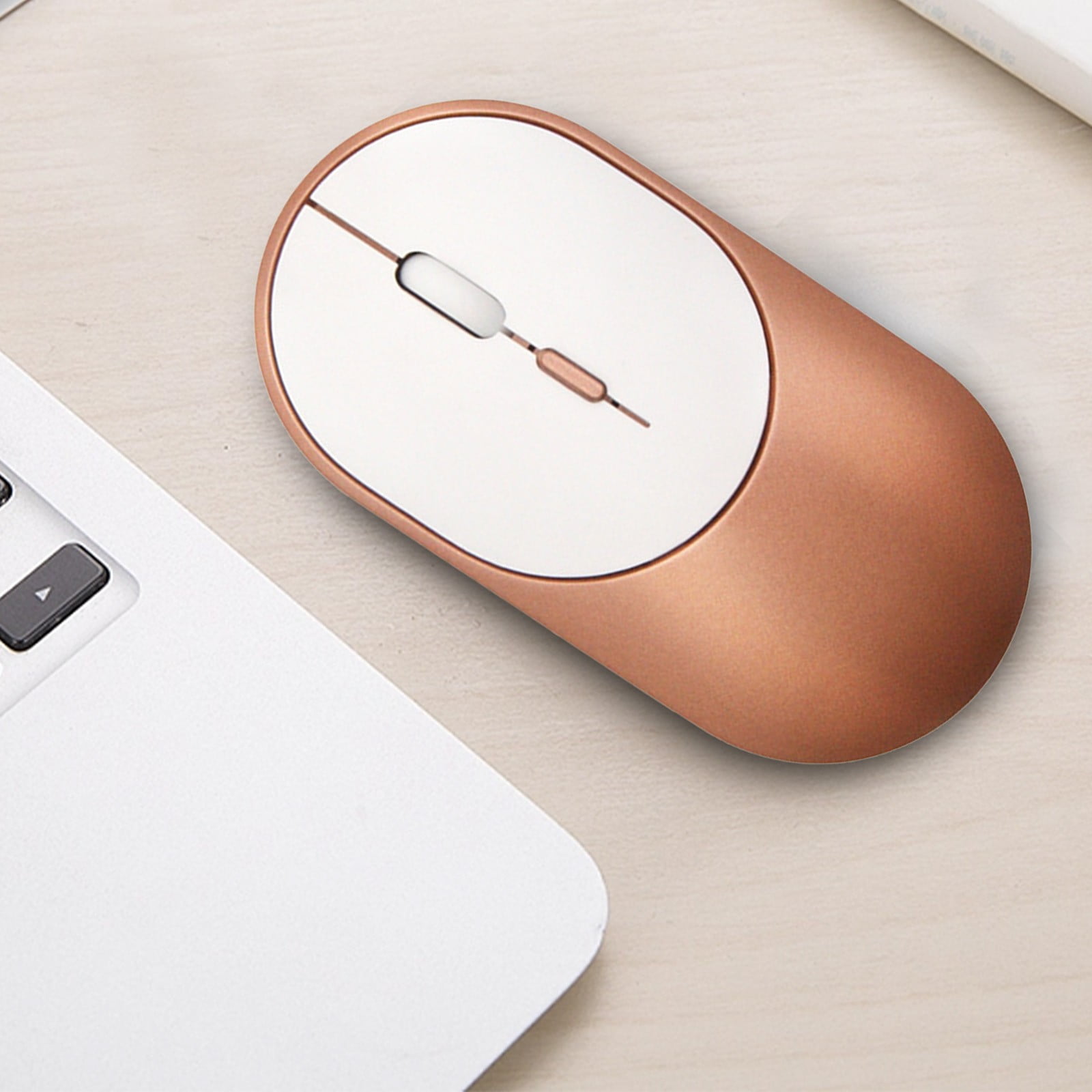 Wireless Dual-Mode Silent Mouse, Ergonomic Lightweight Design,Mute Dual ...