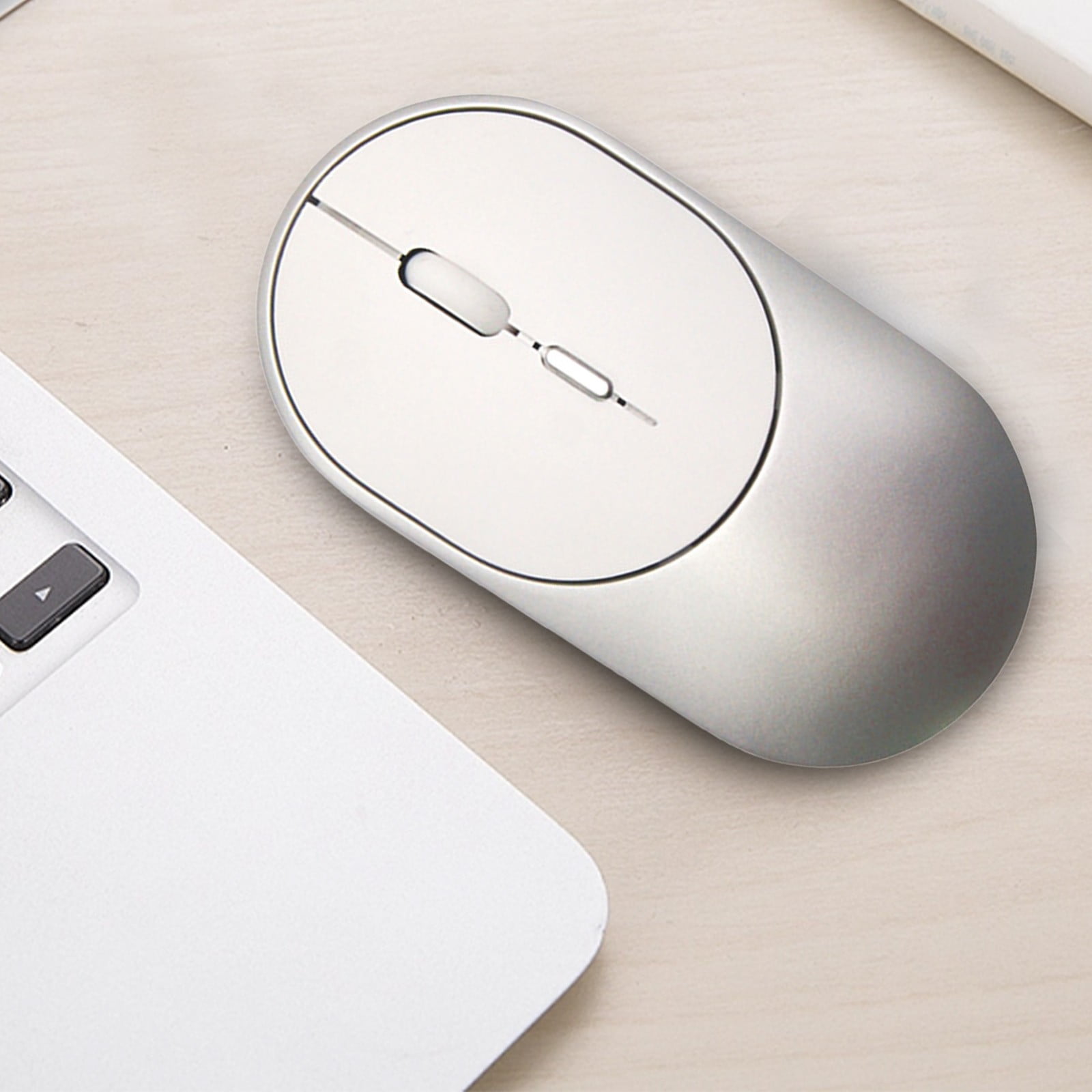 Wireless Dual-Mode Silent Mouse, Ergonomic Lightweight Design,Mute Dual ...