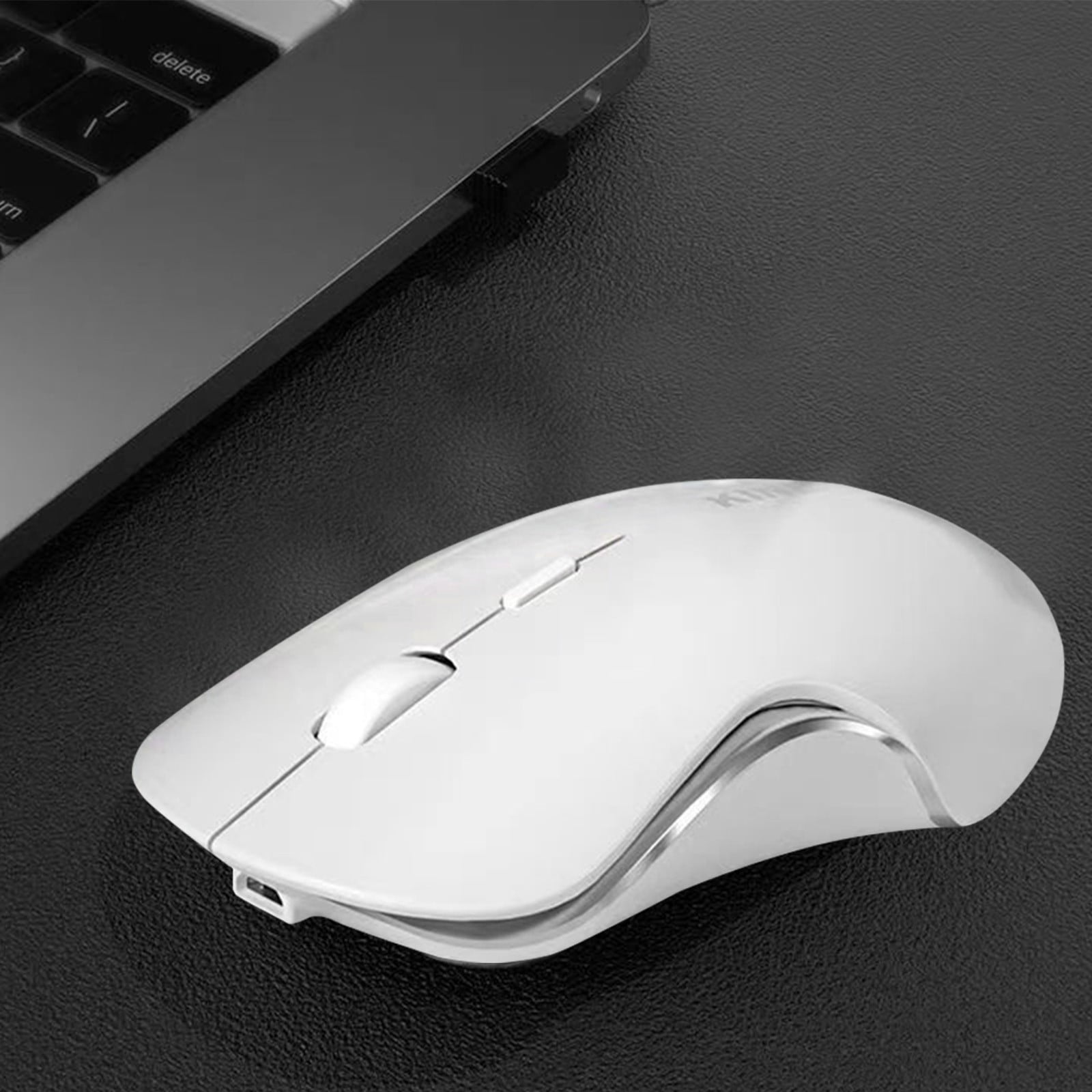 Wireless Dual-Mode Silent Mouse, Ergonomic Lightweight Design,Mute ...