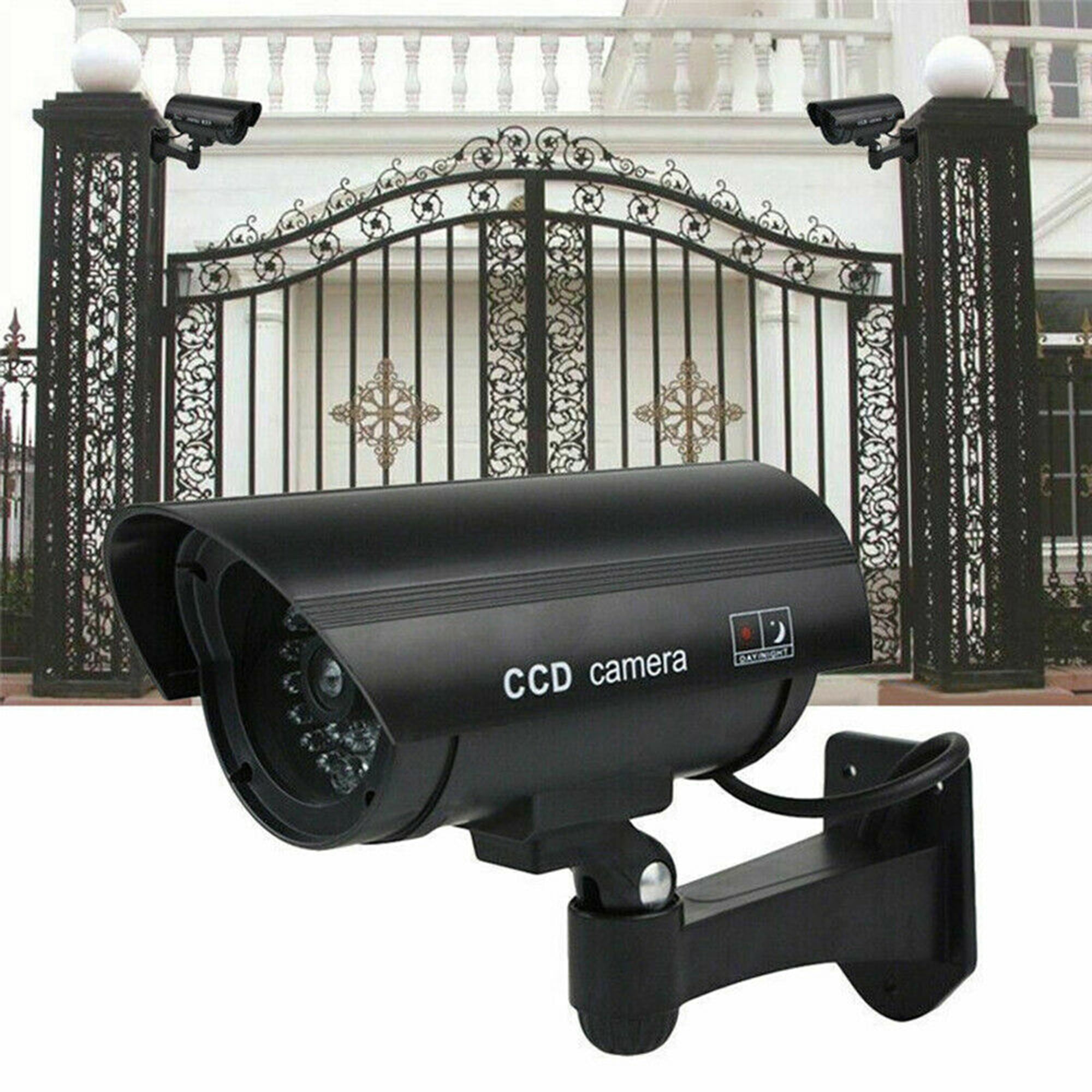Wireless Dummy CCTV Security Camera with IR LED Flash for Indoor ...