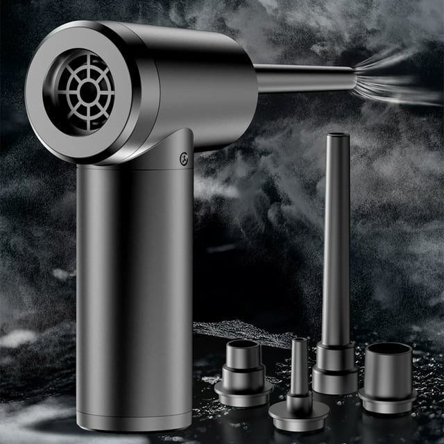 Wireless Duster 50,000 RPM - USB Rechargeable Compressed Blower for ...