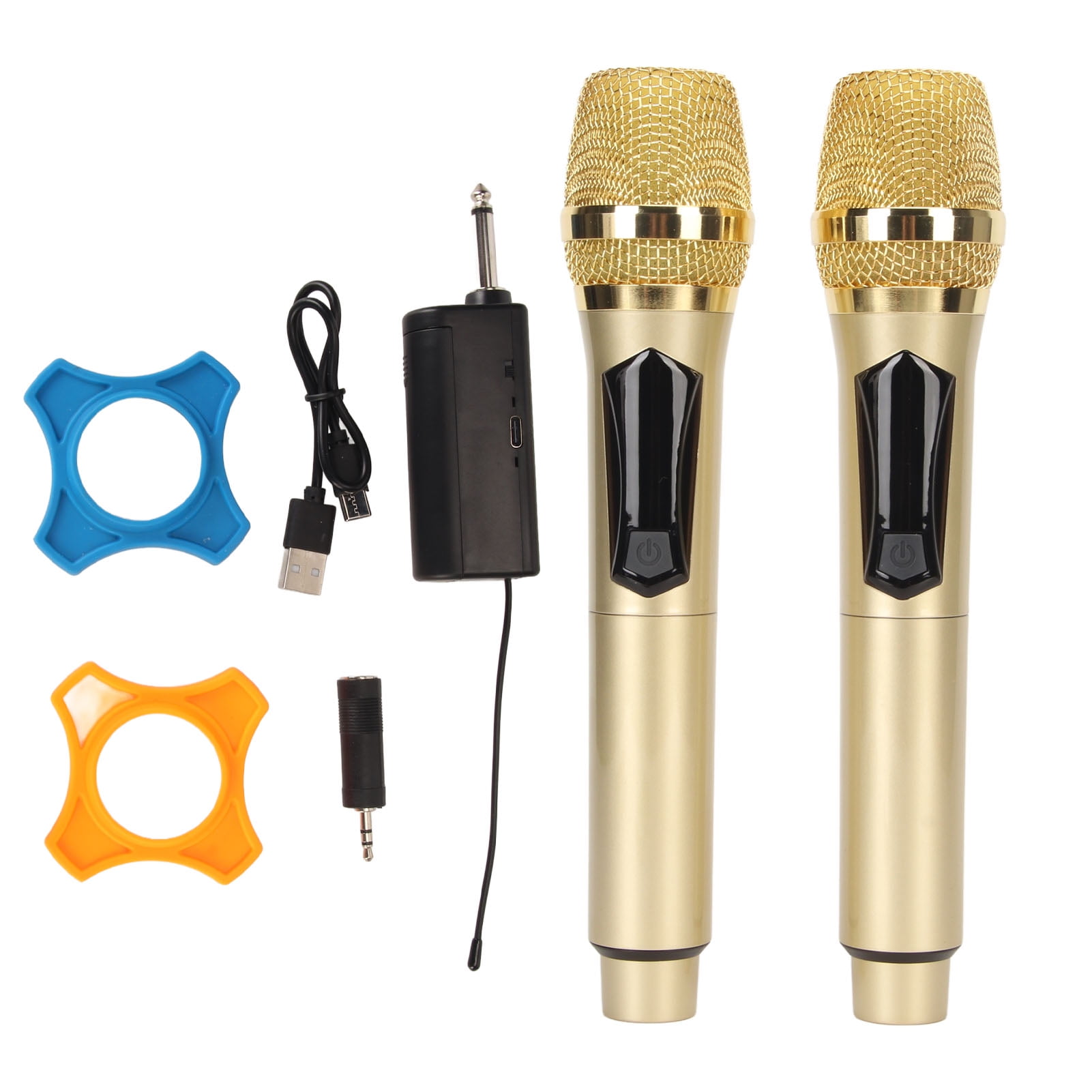 Wireless Dynamic Microphone Rechargeable Auto Pairing Universal ...