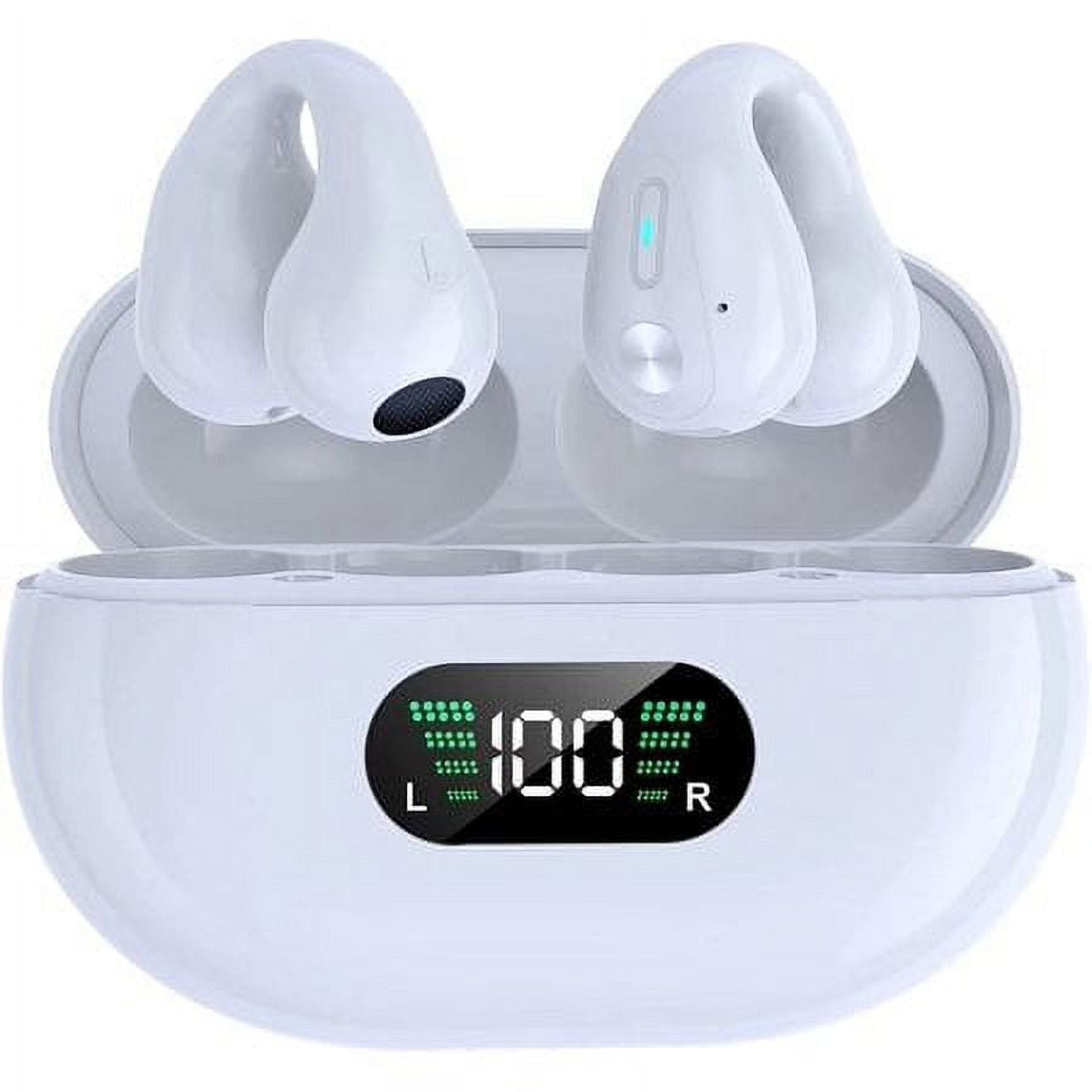 Wireless Ear Clip Bone Conduction Earbuds, Wireless Bone Conduction ...