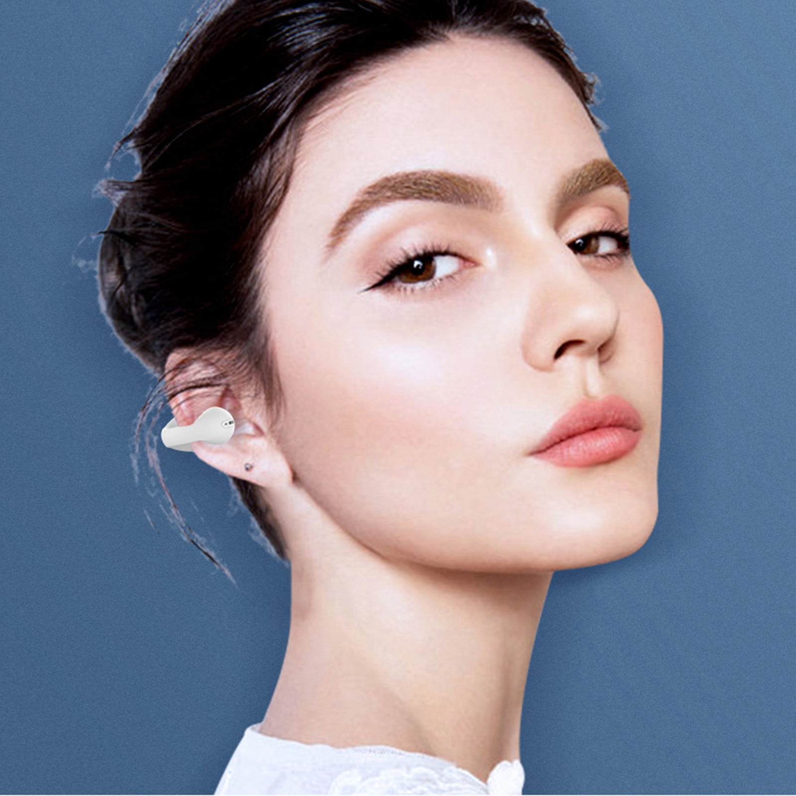 Wireless Ear Clip Bone Conduction Headphones Bluetooth, 2024 New Sport ...