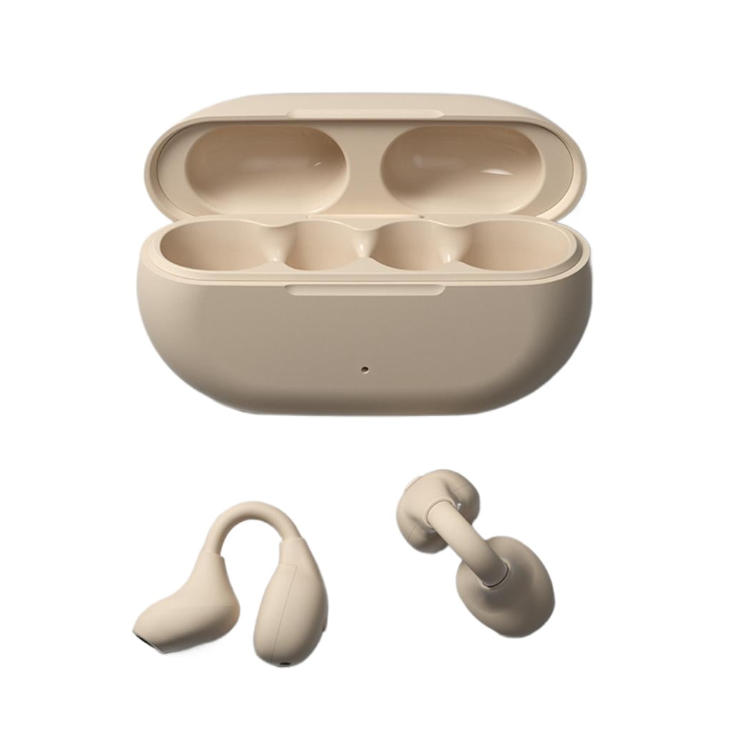 Wireless Ear Clip Bone Conduction Headphones Fones Bluetooth 5.3 Ear ...