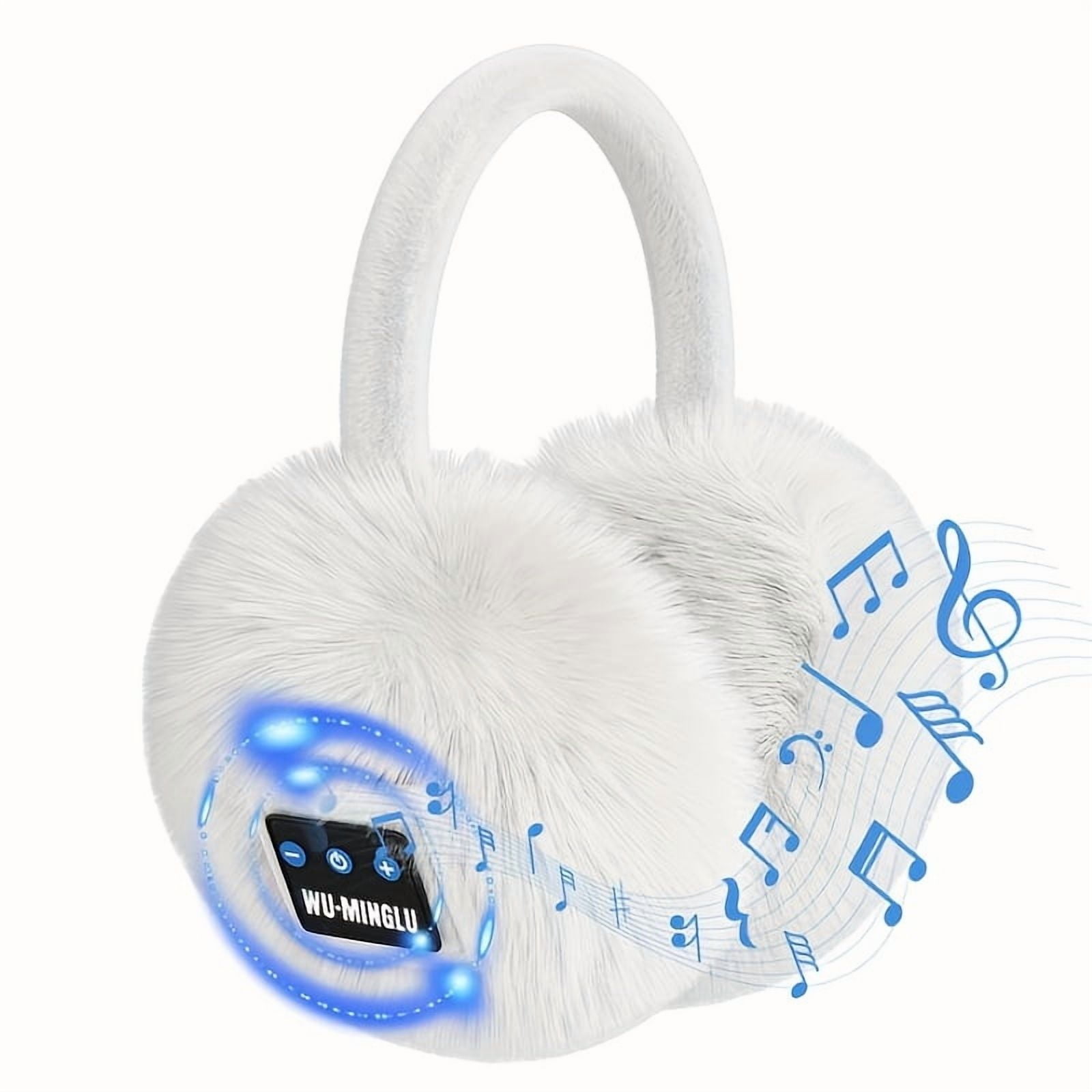 Wireless Ear Muffs 3-in-1: Bluetooth Headphones with Plush Headband ...