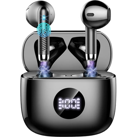 Polk Audio Hinge Wireless - Headphones with mic - full size - Bluetooth ...