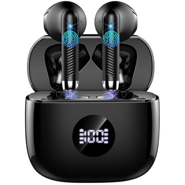 Bluetooth Headphones Wireless Earbuds 96Hrs Playback Sport Ear Buds ...