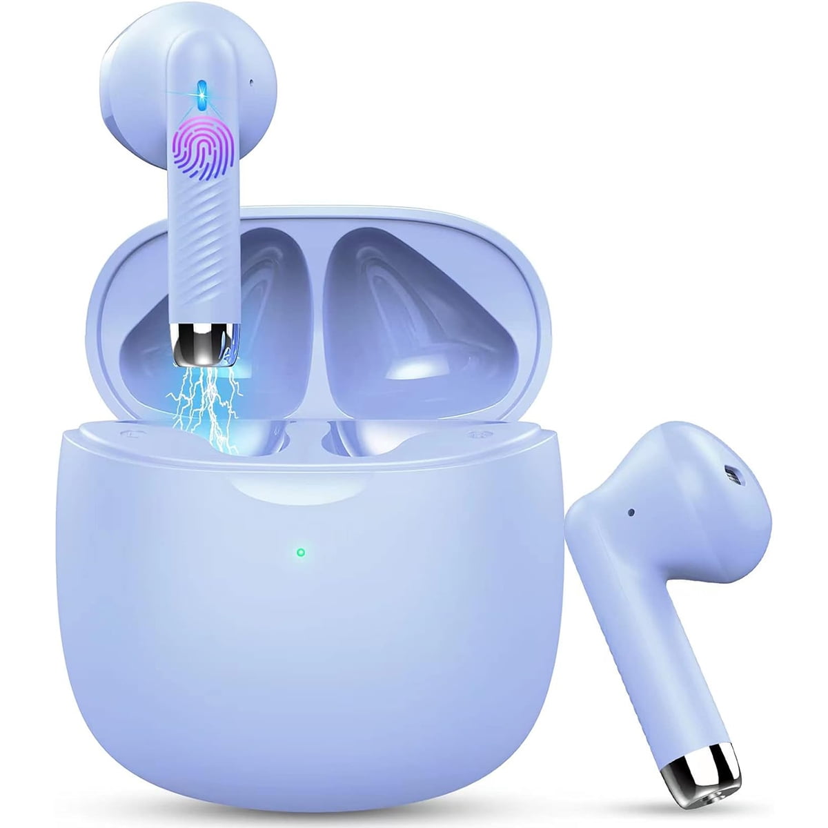 Wireless Earbud, Bluetooth 5.3 Headphones in Ear with Noise Cancelling ...