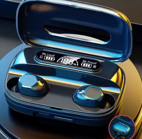 Wireless Earbud, Bluetooth Headphones 5.3 NEW Ear Buds Bass Stereo ...