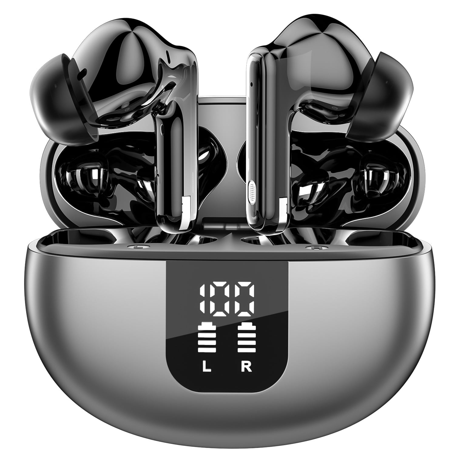 Hoey Wireless Earbuds, Bluetooth 5.4 Headphones, Noise Cancelling, 36H ...