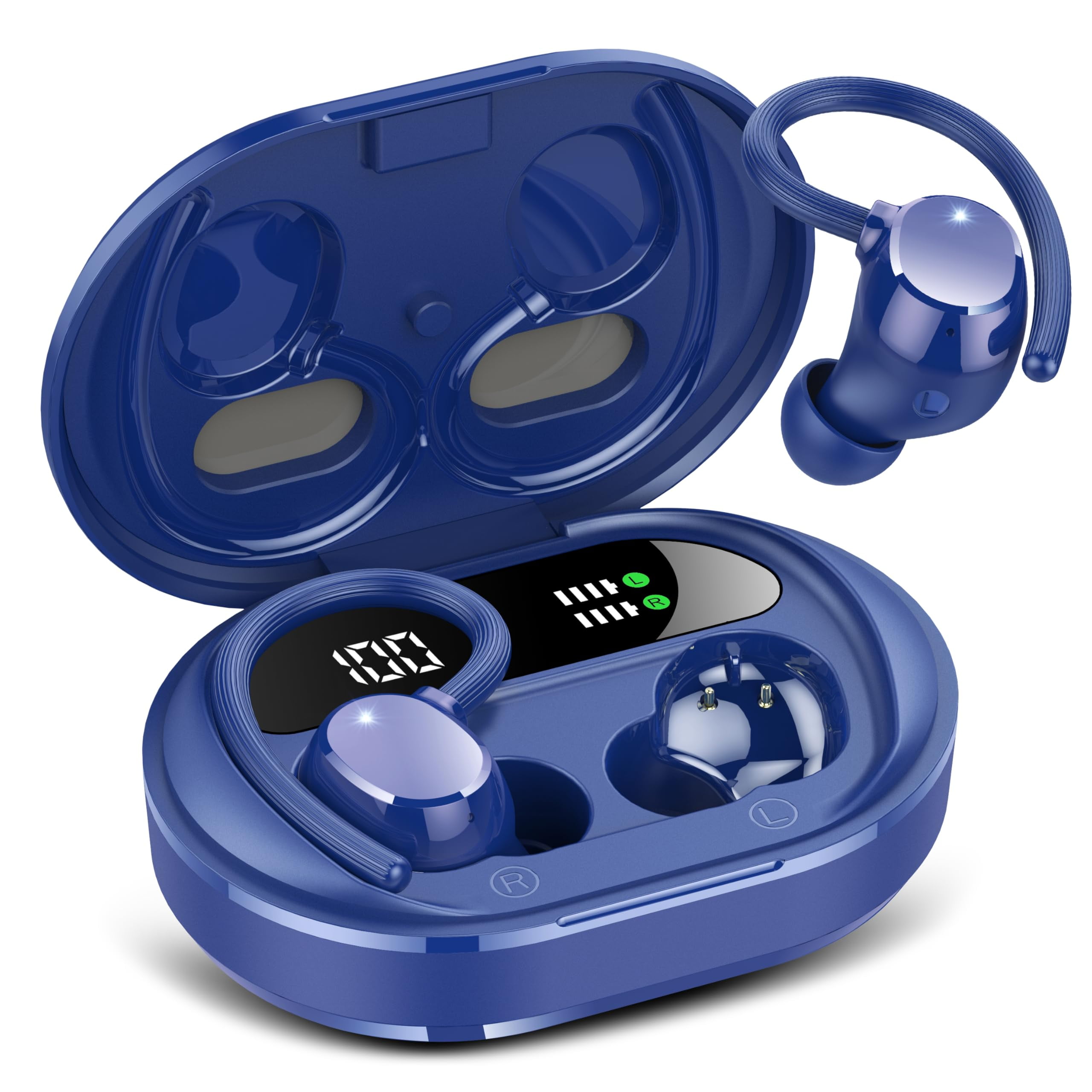 Wireless Earbuds, 2023 New Ultralight Sport Bluetooth 5.3 Headphones In ...