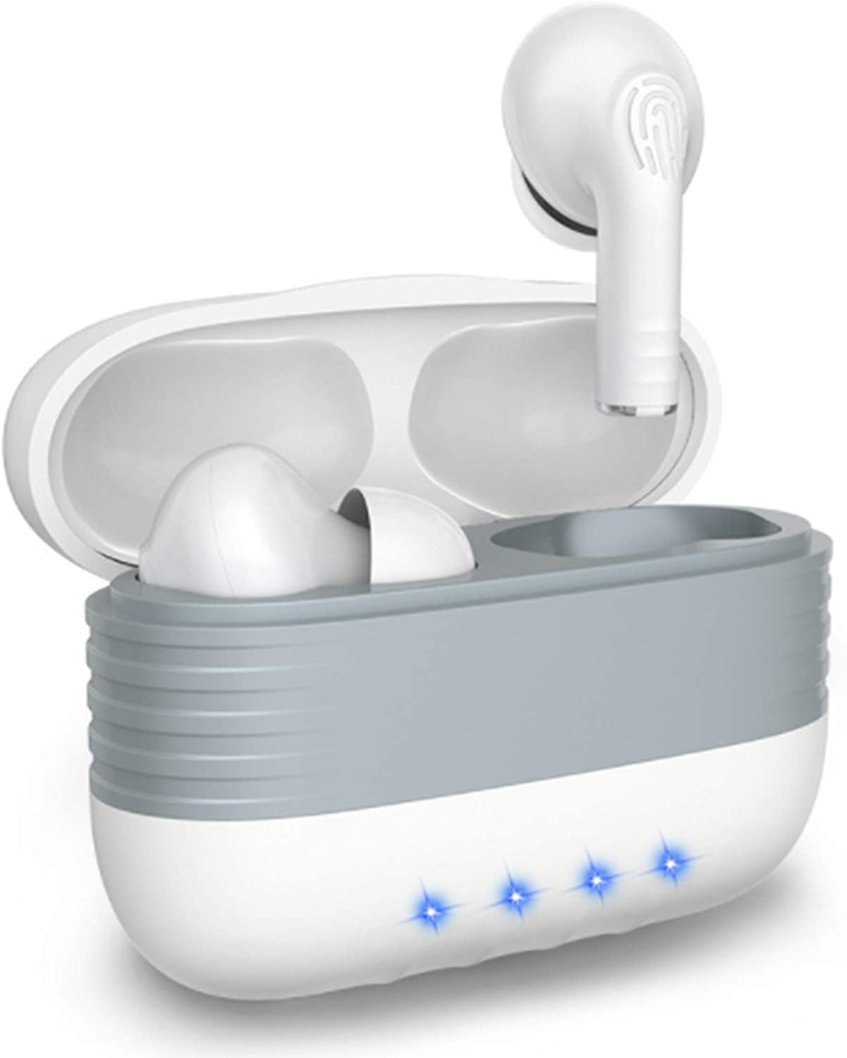 Wireless Earbuds,5.0 Touch Control Bluetooth Headphones with Charging ...