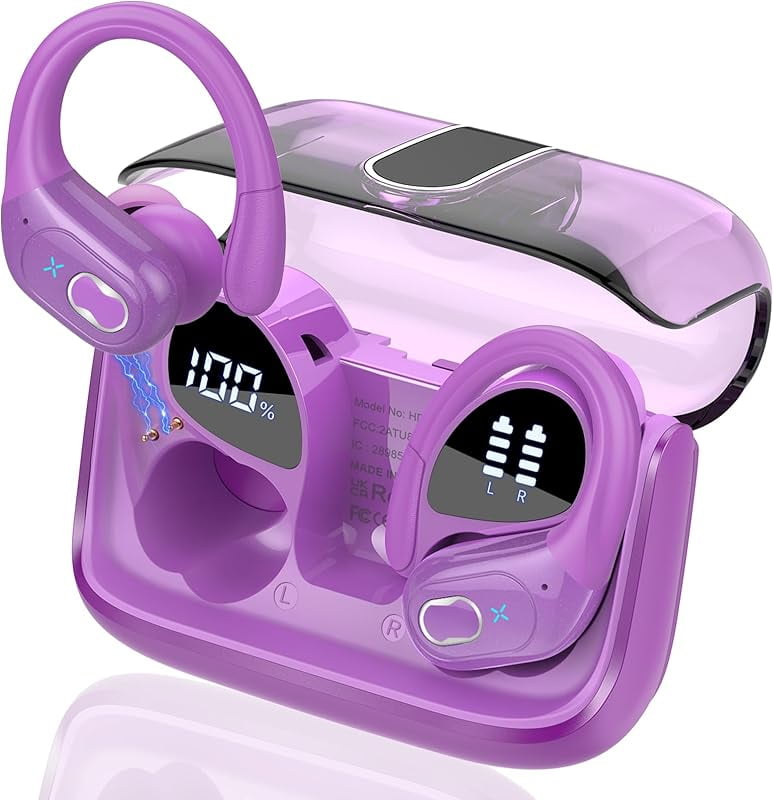 Wireless Earbuds 75hrs Bluetooth 5.4 Headphone Sport, 2025 Bluetooth ...