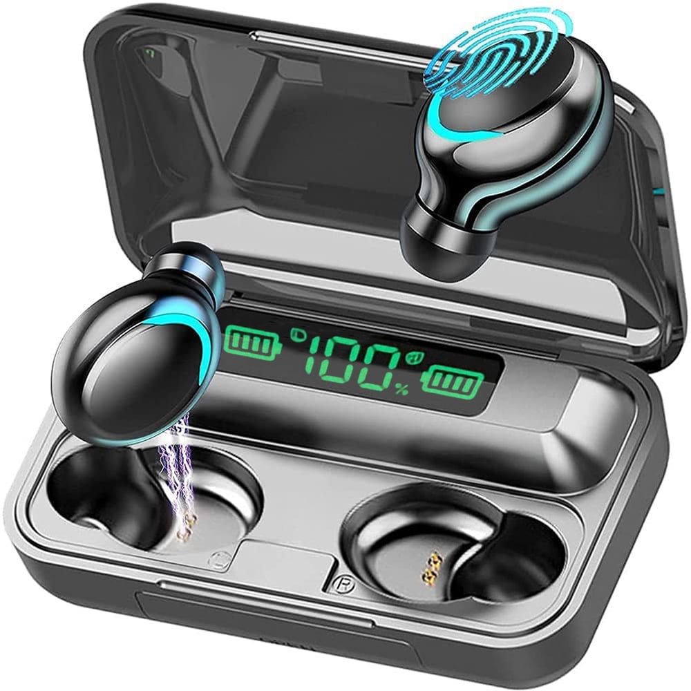 Wireless Earbuds Bluetooth 5.1 Headphones IPX7 Waterproof TWS in Ear ...