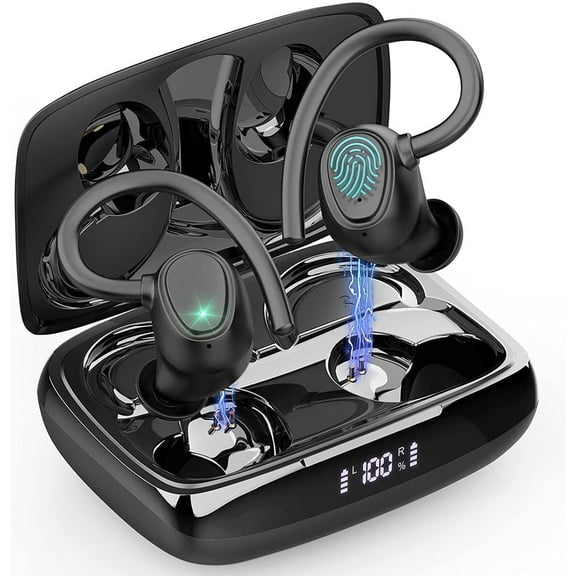 Wireless Earbuds, Bluetooth 5.4 Headphones Bass Stereo, Ear Buds with ...