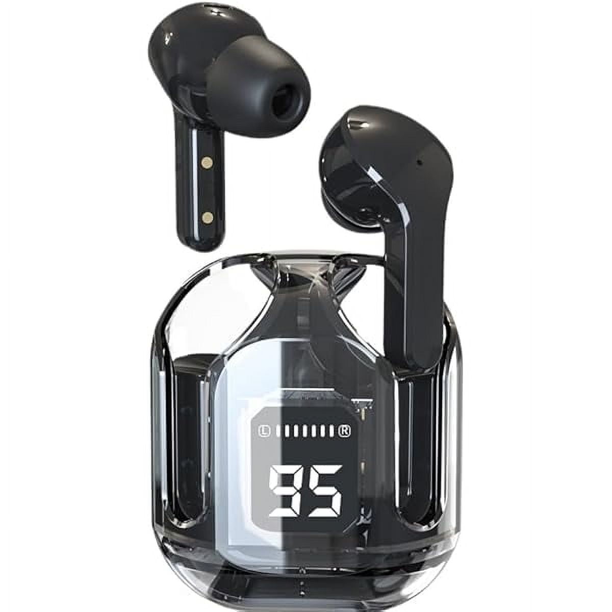 Wireless Earbuds, Bluetooth 5.3 Ear Buds LED Power Display Headphones ...