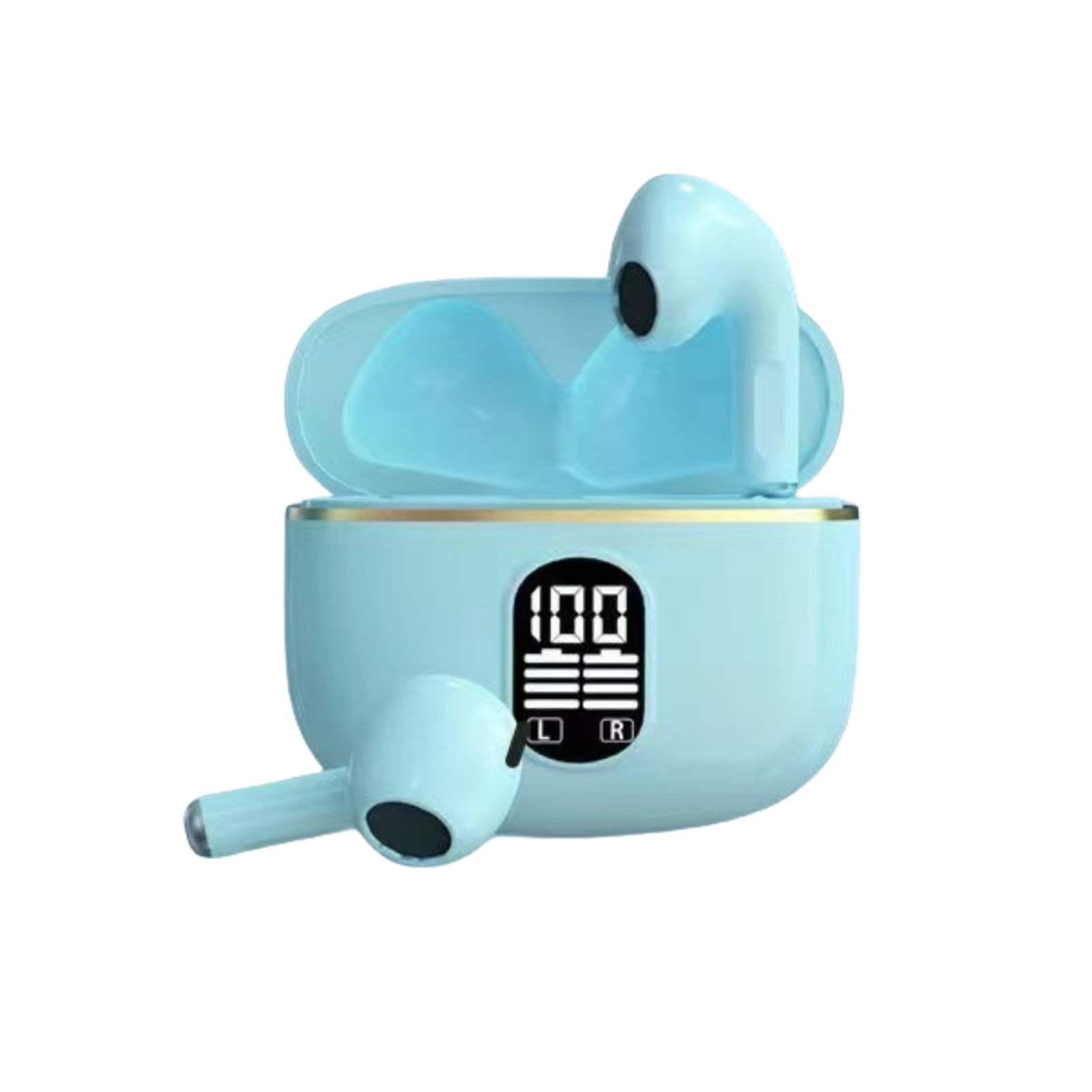 Wireless Earbuds Bluetooth 5.3 Headphones Bass Stereo Ear Buds with ...