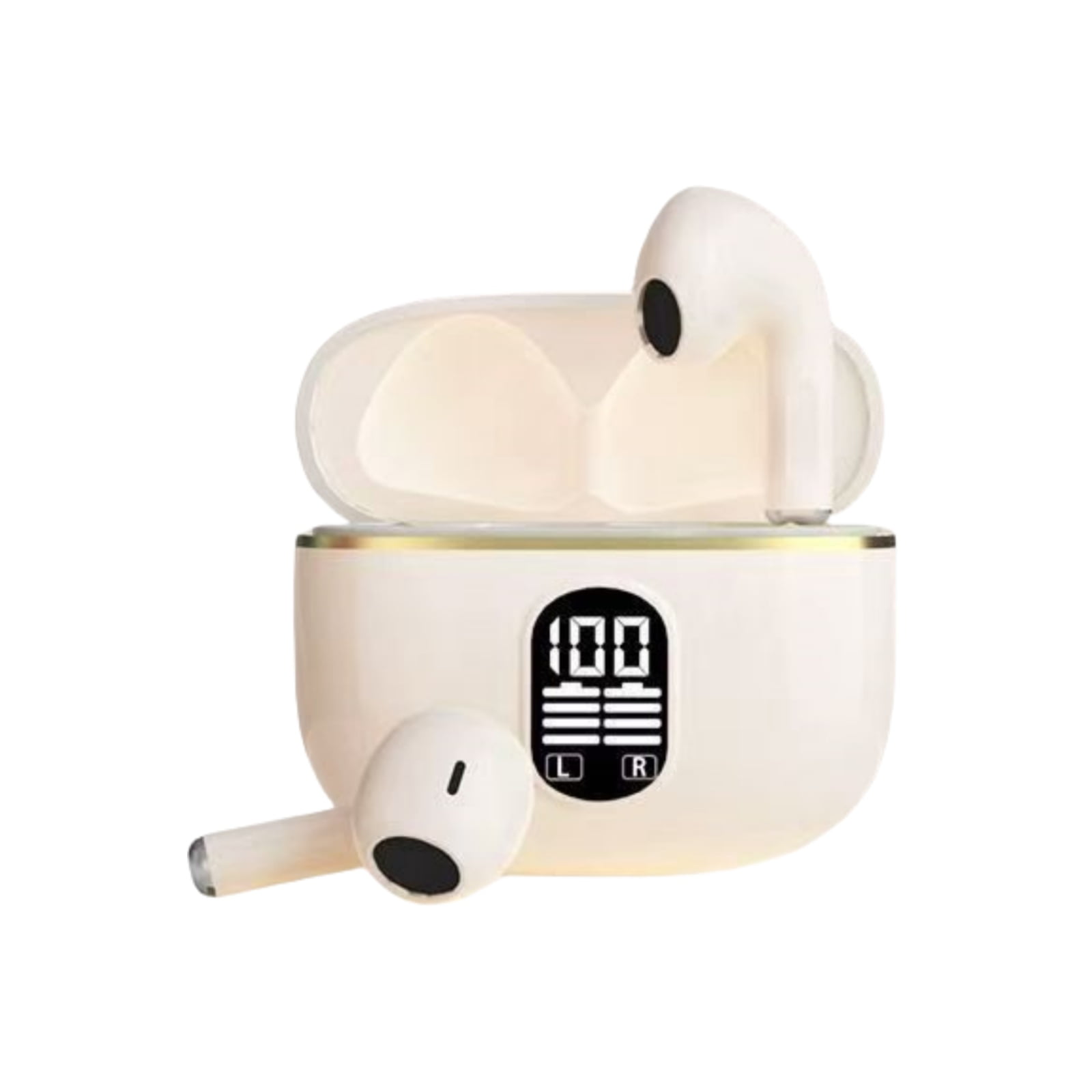 Wireless Earbuds Bluetooth 5.3 Headphones Bass Stereo Ear Buds with ...