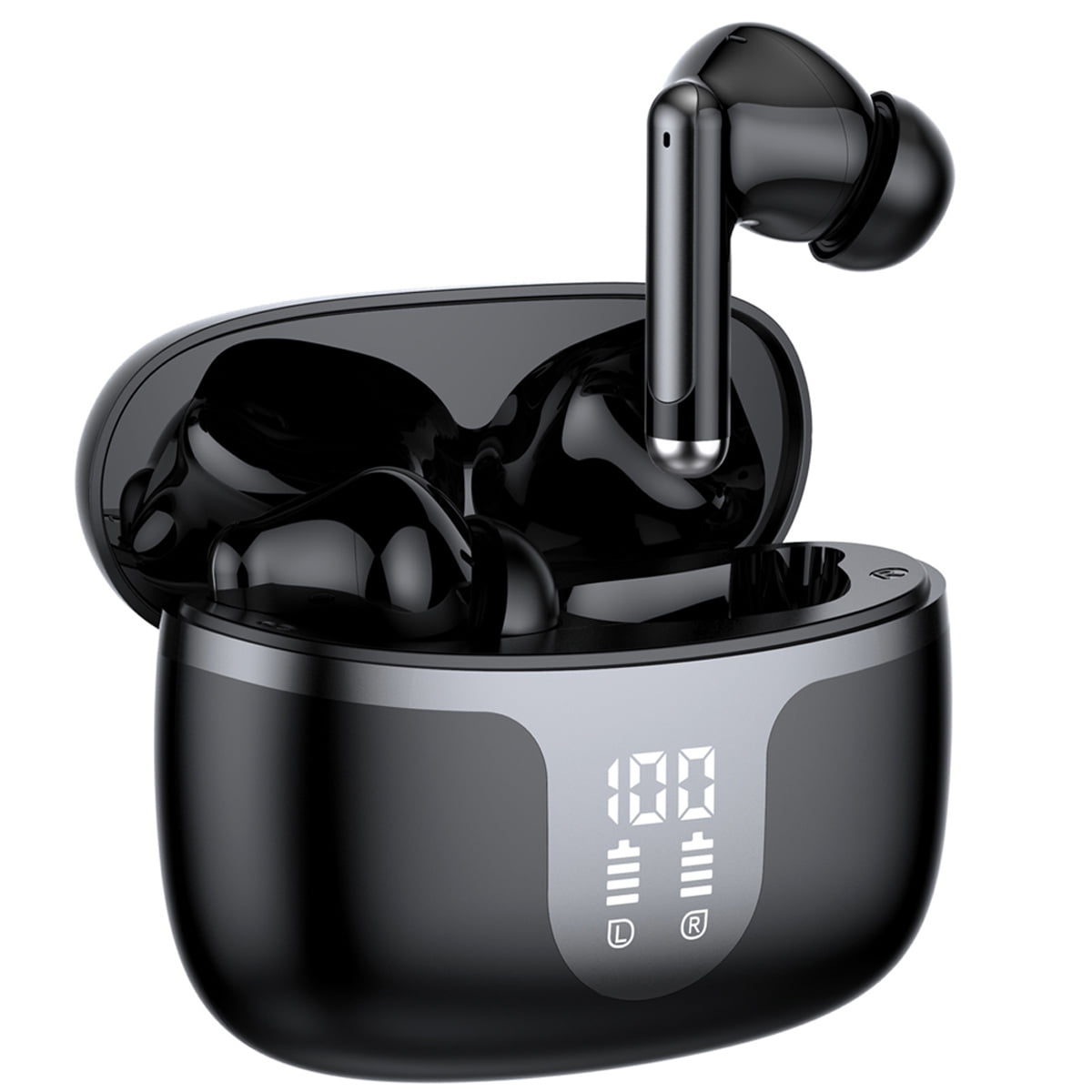 Wireless Earbuds Bluetooth 5.3 Headphones with HD Mic HiFi Stereo Sound ...