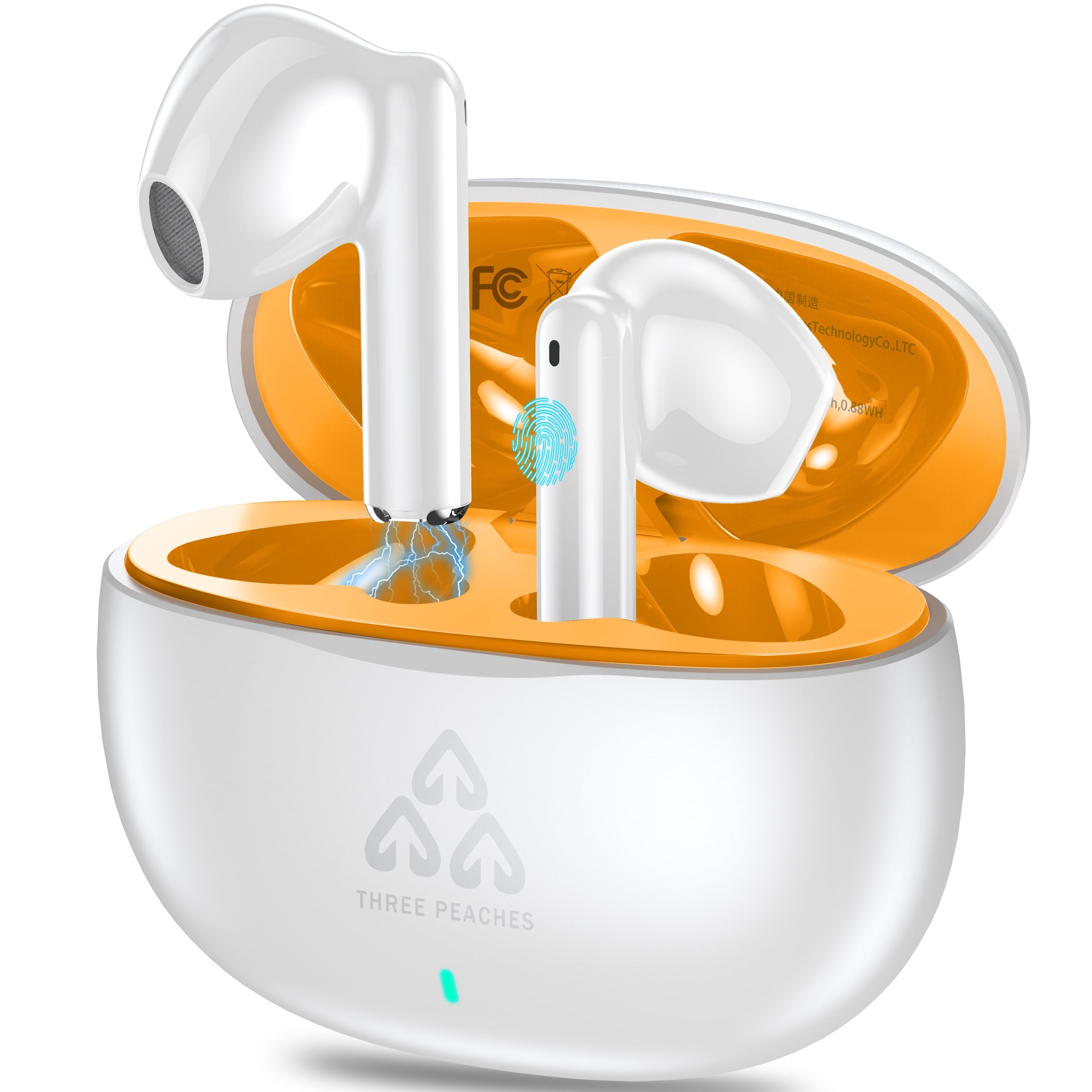 Wireless Earbuds Bluetooth 5.3 Headphones, In-Ear Earbuds with Charging ...