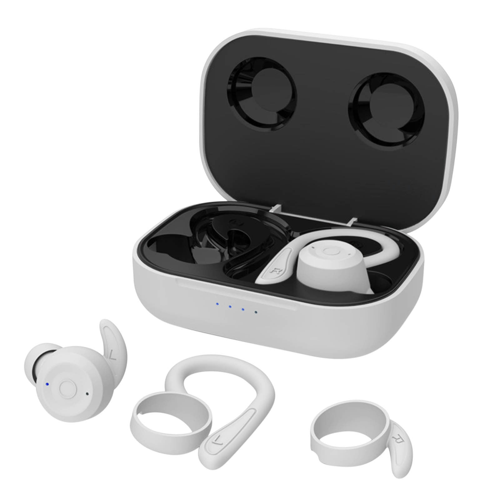 Wireless Earbuds Bluetooth 5.3 Headphones with LED Touch Screen 50H ...
